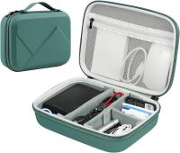 China EVA Electronic Accessories Storage Case Large Shockproof Waterproof Storage Bag for Electronics Organizer Portable Cable Storage Bag for Travel or Work for sale