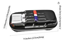 China Large Capacity  Pencil Case Storage Cool Pencil Box Car Pencil Pouch Stationery box Black Waterproof and Shock proof Made of EVA Material for sale