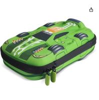 China rockpapa Large-Capacity Sports Racing Car Pencil Case, Pencil Box, Storage Box for School Students Boys Teens Kids Girls for sale