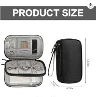 China Travel Storage Box - Hard EVA Protective Cover for Mobile Power Bank, Charger, Cable, Phone and Accessories - Portable Storage Bag for Airplane, Business Travel, Home Furnishings for sale