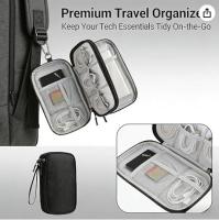 China Travel Storage Box - Hard EVA Protective Cover for Mobile Power Bank, Charger, Cable, Phone and Accessories - Portable Storage Bag for Airplane, Business Travel, Home Furnishings for sale