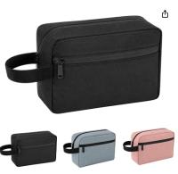 China Travel Toiletry Bag for Men Women Hanging Makeup Bag Organizer Pink | Waterproof Toiletry Bag for Toiletries Accessories, Shaving Kit & Cosmetic Hanging Bag Organizer, for Travel, Bathroom, Gift for sale