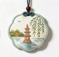 China Chinese-style sachets, embroidered amulets, lucky charm pendants, tassel sachets, festival gifts, custom-made sachets for sale