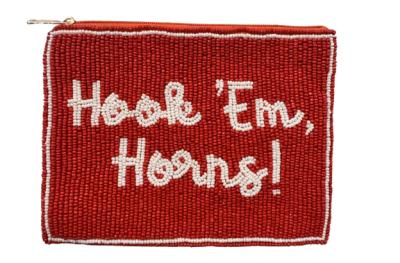 China Coin Bag Mini Clutch with Fully Beaded Front and Canvas Back Side Includes Detachable Metal Chain Strap for Versatility for sale