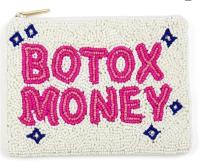 China Beaded Coin Purse Change Zipper Pouch Wallet Cherry | Handmade Beadwork, Compact Organizer, Cash Holder, Card Storage, Makeup Pouch, Giftable Accessory, Everyday Carry for sale