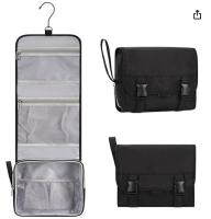 China Small Hanging Toiletry Bag for Women, Floral Hanging Organizer | Portable Travel Bag for Travel-Sized Shower Dopp Kit, Waterproof Toiletries Organizer with 3 Compartments for Outdoor for sale