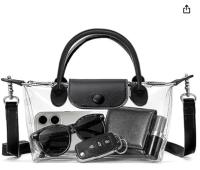 China Clear Bag for Women,Stadium Approved Crossbody Handbags, Stadium Purse for Concerts & Sports Events for sale