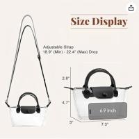 China Clear Bag for Women,Stadium Approved Crossbody Handbags, Stadium Purse for Concerts & Sports Events for sale