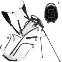 China Golf Stand Bag, Lightweight Golf Bag with Stand for Men Women, Golf Club Carry Bag with Dual Strap, Rain Cover, Multiple Pockets, Golf Ball Holder for sale
