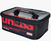 China DRESS Tackle Box Multi Function EVA Multi-functional Fishing Tackle Case Storage Container Buckan Tackle Bag Reel Case Worm Lure Box M General Purpose for sale