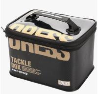 China DRESS Tackle Box Multi Function EVA Multi-functional Fishing Tackle Case Storage Container Buckan Tackle Bag Reel Case Worm Lure Box M General Purpose for sale