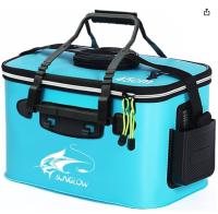 China Grneric Fishing Bucket, 6Gallon/8Gallon/10Gallon Foldable Fish Bucket,Live Fish Container Multi-Functional Live Fish Bait Bucket,Outdoor Camping EVA Fishing Bag and Fish Protection Bucket for sale