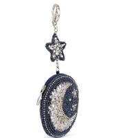 China Starry Night Coin Purse Coin Purse Key ring and easy open trigger hook Beaded coin small bags for sale
