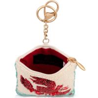 China Crack Me Up Coin Purse Coin Purse Key ring and easy open trigger hook Beaded coin small bags for sale