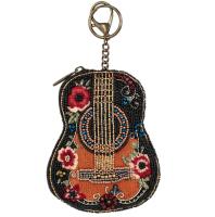 China Beaded Coin Bag with Zipper Closure and Easy Open Hook Perfect for Organizing Coins Credit Cards and Small Personal Items for sale