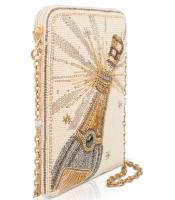 China Bubbles & Bliss Crossbody Handbag Baeded phone bag for sale