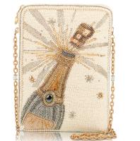 China Bubbles & Bliss Crossbody Handbag Baeded phone bag for sale