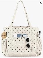 China Miss Adola Cute Corduroy Tote Bag for Women Multi-Pocket with Zipper Large Capacity Shoulder Bag for Work, Travel, and Shopping for sale