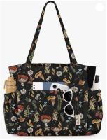 China Miss Adola Cute Corduroy Tote Bag for Women Multi-Pocket with Zipper Large Capacity Shoulder Bag for Work, Travel, and Shopping for sale