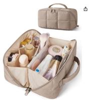 China Travel Makeup Bag, Wide Open Toiletry Organizer 9.84 * 5.12 * 5.12