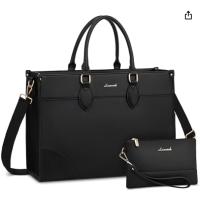 China Laptop Bag for Women 15.6 lnch,Waterproof Laptops Tote Bags for Womens,Professional Work Bags for Women with Cup Holder,Large Laptop Purse Computer Briefcase Office Teacher Clutch Bag for sale