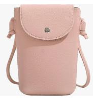 China Cell Phone Bag PU Leather Small Shoulder Bag with Adjustable Strap Crossbody Phone Purse,Concert Bag,Soft PU Leather,Tidy Stitching,Snap Button Closure,Bag for Phone,Keys,Cards & Gloss for sale