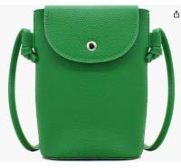 China Cell Phone Bag PU Leather Small Shoulder Bag with Adjustable Strap Crossbody Phone Purse,Concert Bag,Soft PU Leather,Tidy Stitching,Snap Button Closure,Bag for Phone,Keys,Cards & Gloss for sale