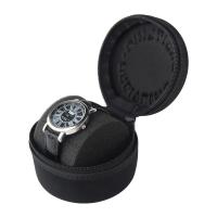 China Custom EVA Watch Jewelry Box Velvet Lining 4mm Thick Black Carrying Case for sale