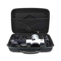 China Custom 600D Polyester EVA Massage Gun Case 75 Degree Hard Shell Travel Storage for sale