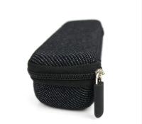 China Custom Black EVA Hard Case 600D Nylon Portable Travel Case with Zipper for sale