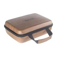 China Dustproof EVA Storage Case Wood Grain Portable Socket Organizer Case for sale
