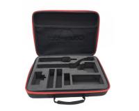 China Plastic Handle Fabric EVA Electronic Case 300D Polyester Molded Foam for sale