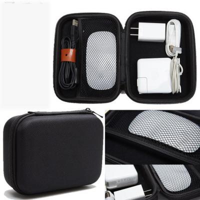 China EVA Electronic Case 300g Black Shockproof Waterproof Storage Organizer for Small Devices for sale