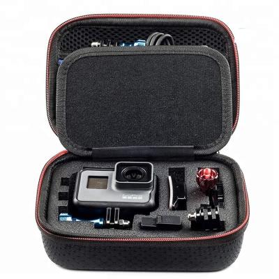 China 5mm EVA Camera Case 22x17x6.5cm Diamond Plaid Shockproof Portable Protective Bag for sale