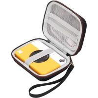China Shockproof Embossed EVA Camera Case 18x9x5cm Custom Hard Shell Carrying Case for Digital Instant Camera for sale