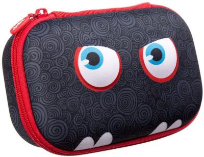 China Custom EVA Hard Shell Unicorn Pencil Case 6mm Thick with Secret Compartments for School for sale
