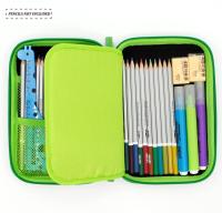 China EVA Pencil Case Stylish Hard Shell Protective Waterproof Shockproof Pencil Box with Fabric Lining and Custom Size Options for sale