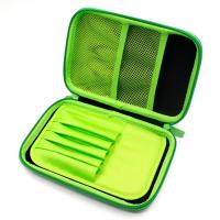 China EVA Pencil Case Stylish Hard Shell Protective Waterproof Shockproof Pencil Box with Fabric Lining and Custom Size Options for sale