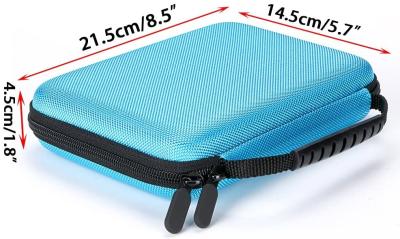 China Customizable Waterproof EVA Pencil Case 3D Printing Hard Shell 22x15x4.5cm for sale