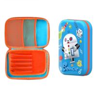 China Novelty Zipper Pencil Box Lightweight Durable 20cm x 8cm for Professionals for sale