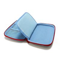 China Custom 3D Touch EVA Pencil Case 22x15x4.5cm Hard Shell Large Capacity with Debossing Logo for Student Stationery for sale