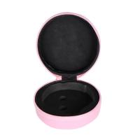 China Customizable Pink Spandex PU Hard EVA Watch Travel Case 12x8x5cm Shockproof Waterproof for sale