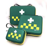 China Medical Grade First Aid Kit 100pcs Portable Emergency Supplies 340x240x140mm Red Black for sale