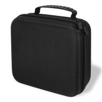 China Customizable Black EVA Massage Gun Case 26x24x9cm Shockproof Waterproof 1680D Polyester for sale
