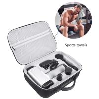 China OEM Anti Shock 900D Polyester Massage Gun Case EVA Hard Shell 26x24x9cm for sale