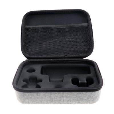 China Custom EVA Massage Gun Case 26x24x9cm Dustproof Scratch Proof Recyclable Hard Shell Travel Case for sale