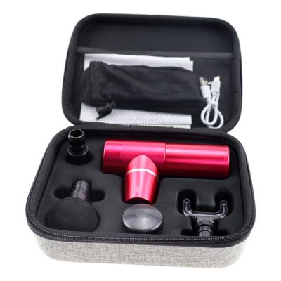China Portable Hard Shell Massage Gun Case Durable Protective Organizer with Custom Foam Inserts 30x20x10cm for sale