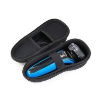 China Protective EVA Travel Shaver Case 18.8x8x10 cm with Strap Lanyard and Metal Zipper Pulls for sale