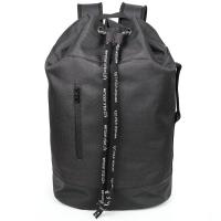 China 210D Nylon Waterproof Laptop Backpack 30x51x18cm Drawstring Closure College Bag OEM ODM for sale
