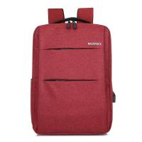 China Nylon Waterproof Laptop Rucksack 41x28x12cm with USB Charger Port 4 Colors for sale